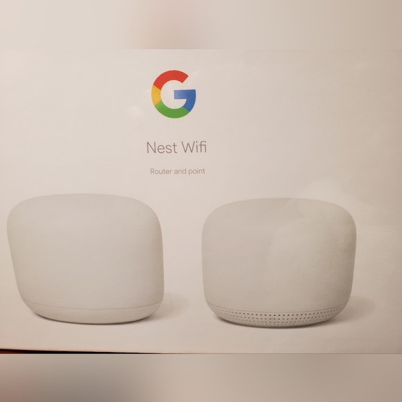 Google Nest | Networking | Google Nest Wifi Router And Point 2 Pack In ...